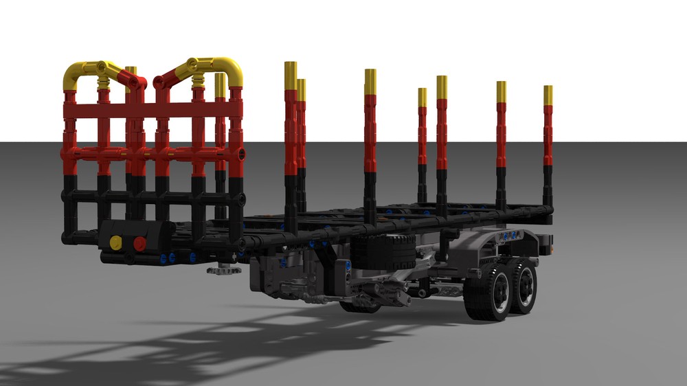 LEGO MOC Log trailer by Adam_Brick | Rebrickable - Build with LEGO