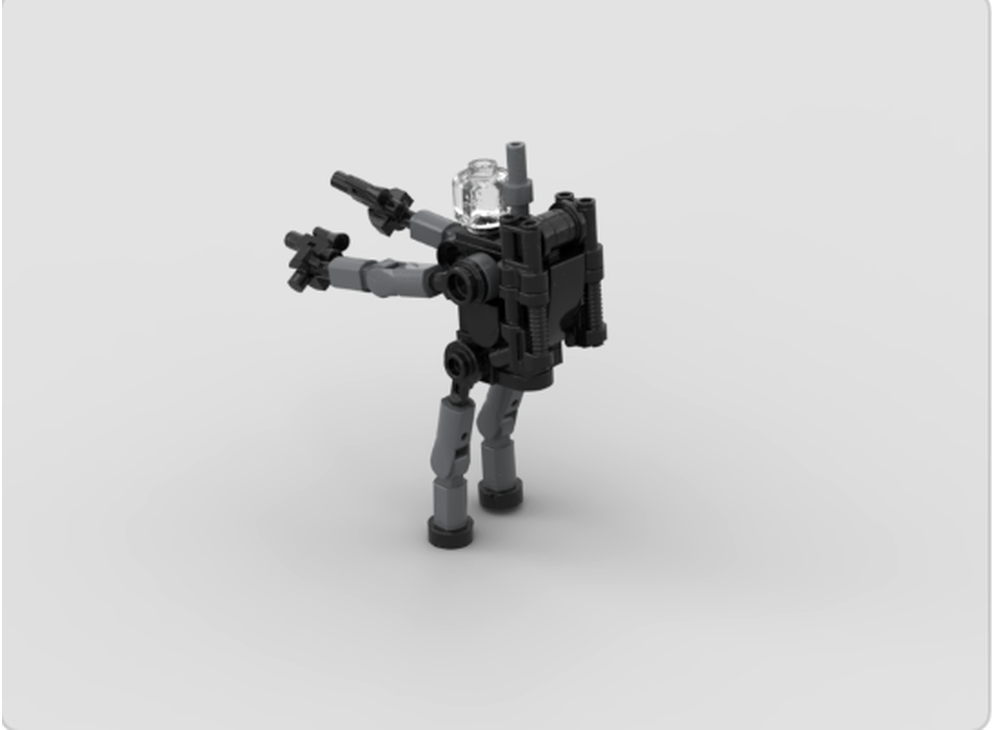 Lego Moc Battle Bot By Freebuildz Rebrickable Build With Lego