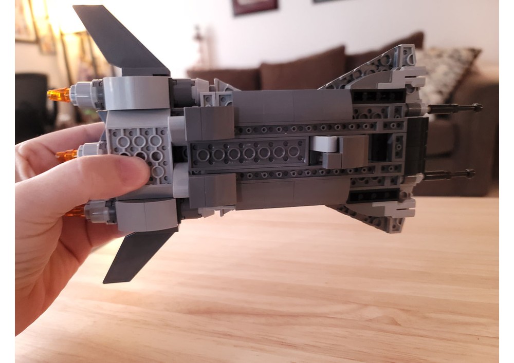 Lego Moc Pirate Snub Fighter Three Point Landing Gear Mod By Georget93