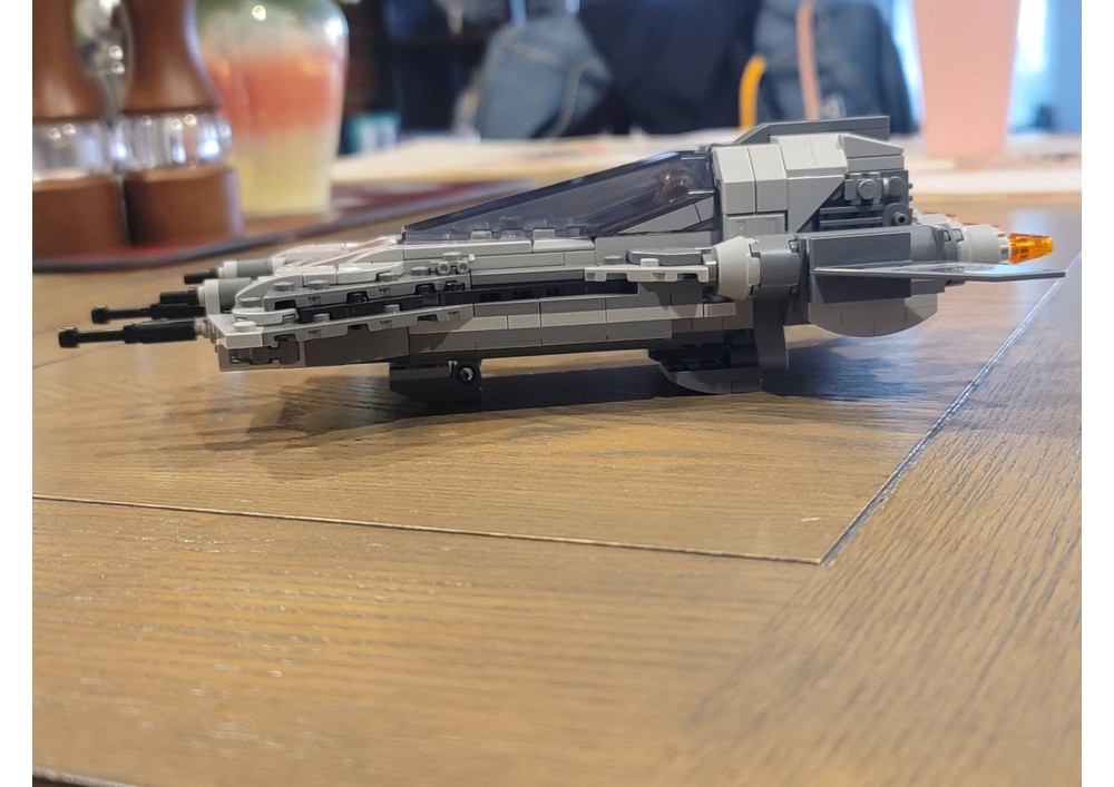 Lego Moc Pirate Snub Fighter Three Point Landing Gear Mod By Georget93
