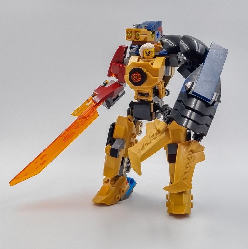 LEGO MOC Riyu's Elemental Dragon Mech vs Modified Empress Mech by ...