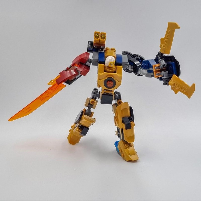 LEGO MOC Riyu's Elemental Dragon Mech vs Modified Empress Mech by ...