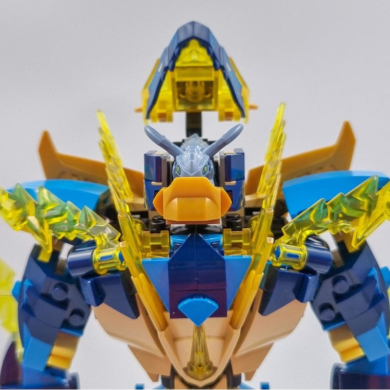 LEGO MOC Riyu's Elemental Dragon Mech vs Modified Empress Mech by ...