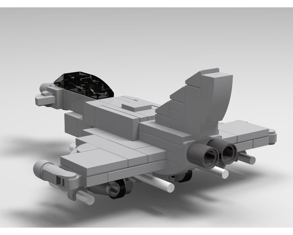 LEGO MOC Micro Eurofighter Typhoon by SupersoniqueBricks | Rebrickable ...