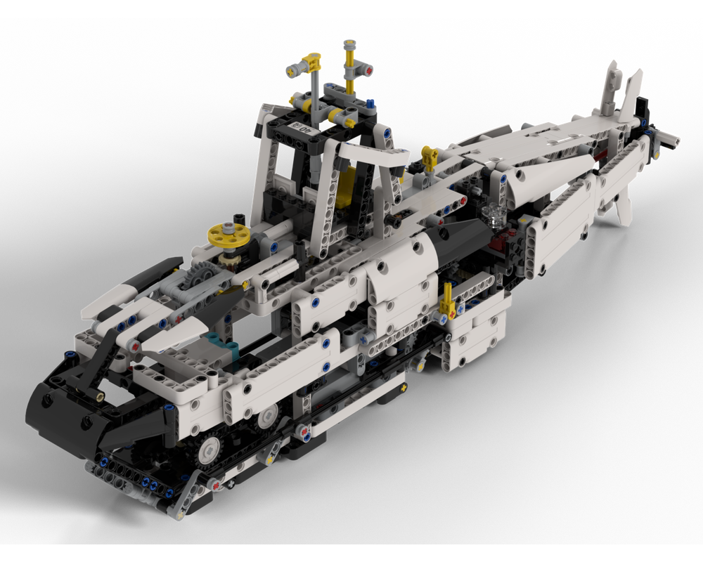 Lego Moc Submarine Again 8480 Model B By Msk6003 Rebrickable