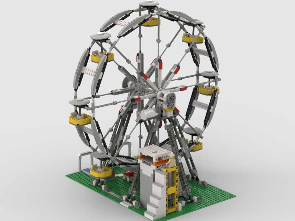 LEGO MOC-151662 Ferris Wheel by Build Brick | Rebrickable - Build with LEGO