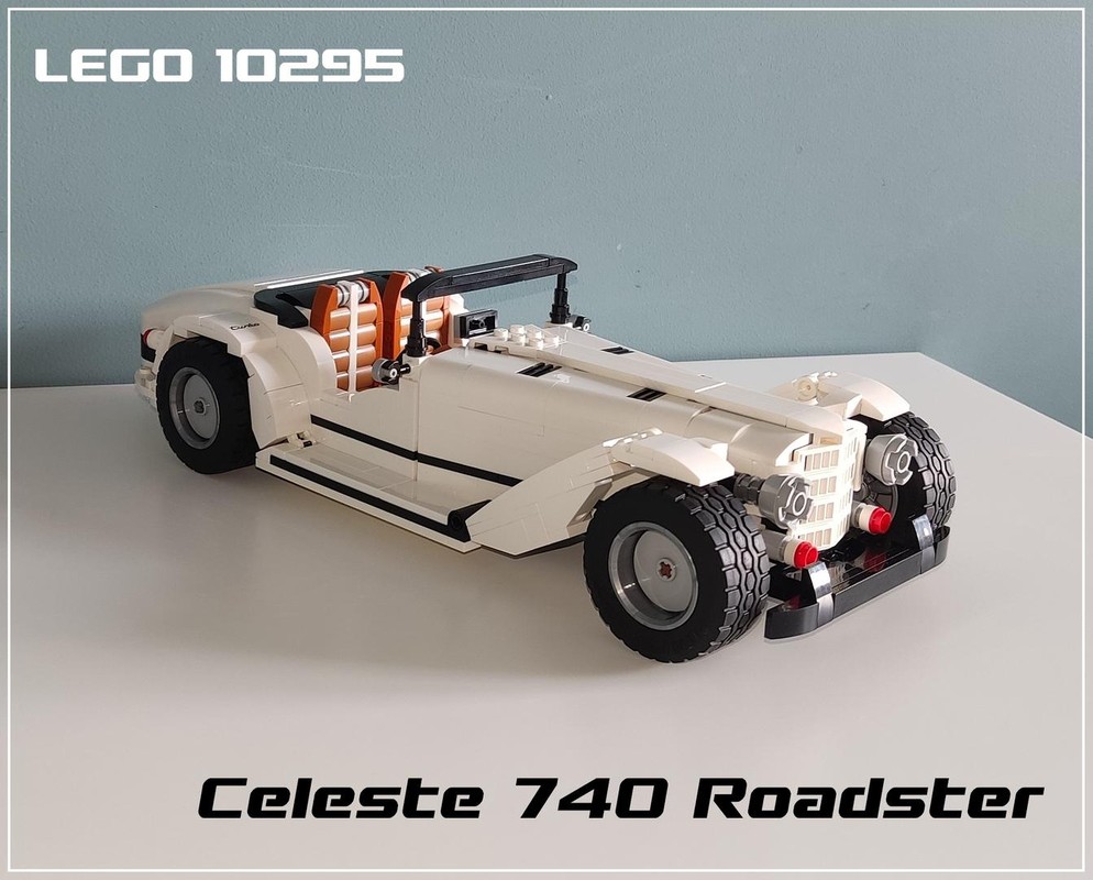 LEGO MOC 10295 Celeste 740 Roadster by Kirvet | Rebrickable - Build ...