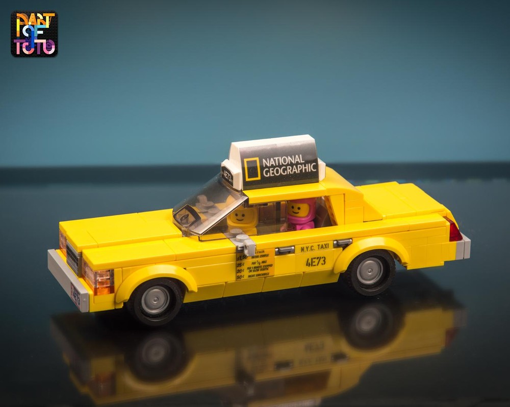 LEGO MOC 1983 Ford Crown Victoria NY Taxi (night on earth) by Part of ...