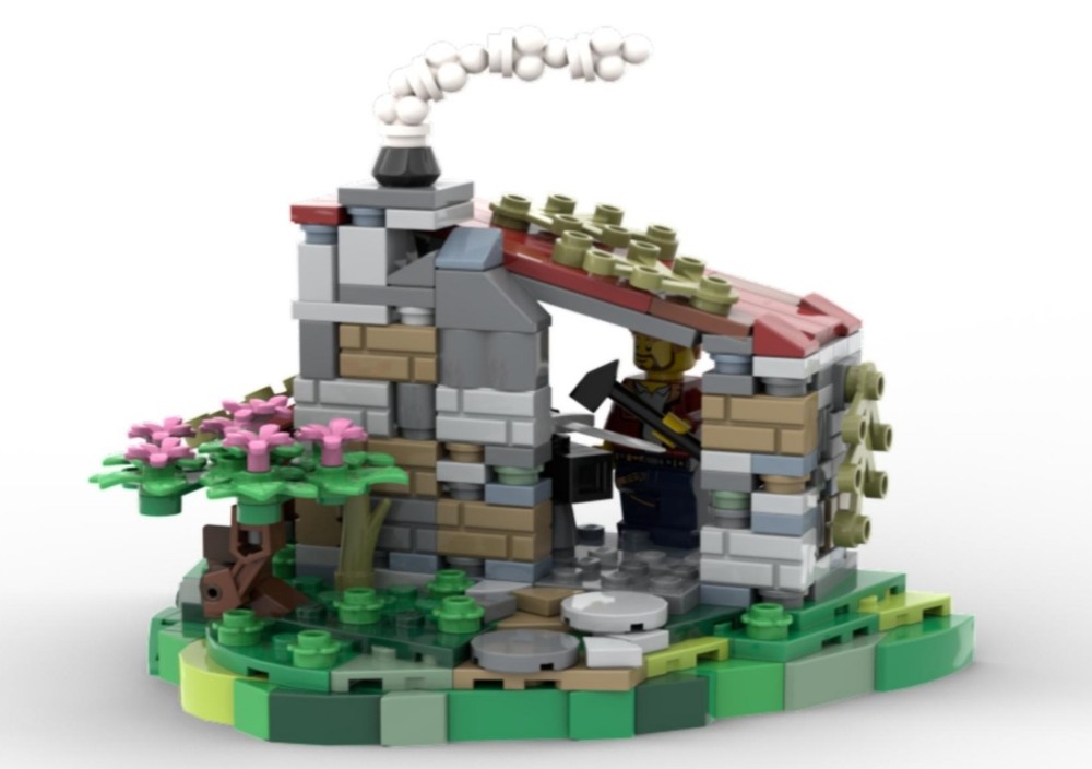 LEGO MOC Old Forge by Lsf3000 | Rebrickable - Build with LEGO