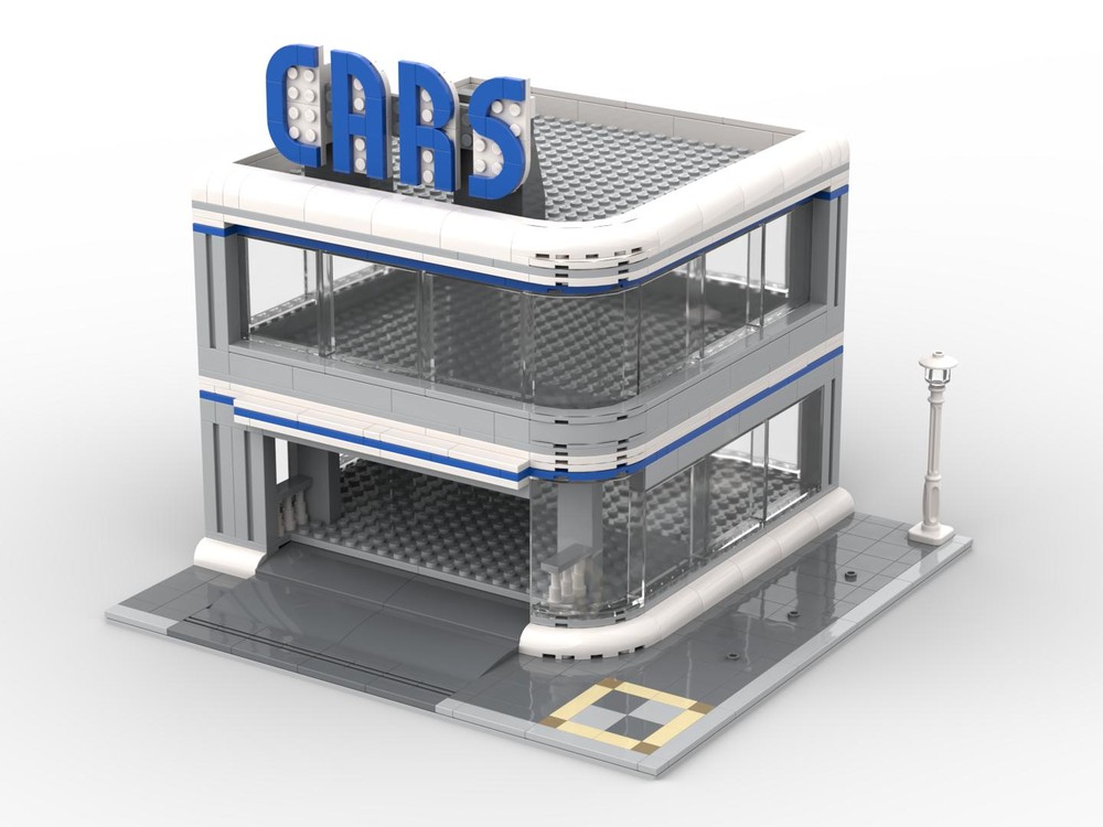 LEGO MOC Speed Parking by Noobricks | Rebrickable - Build with LEGO