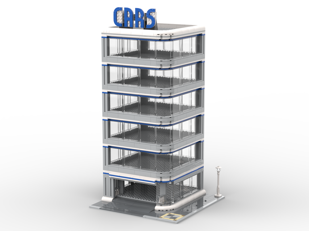Lego Moc Speed Parking By Noobricks Rebrickable Build With Lego