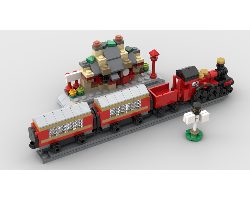 LEGO MOC Mini 76423 Hogwart's Express and Hogsmeade Station by ...