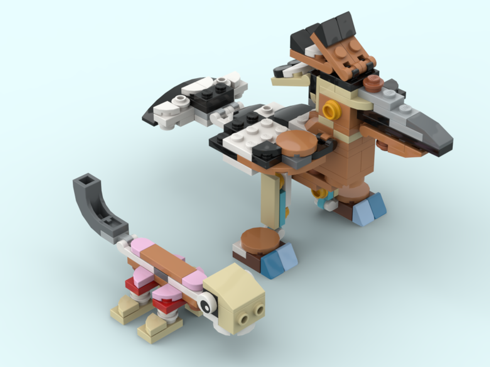 LEGO MOC 31137 Hoopoe by Pikminfan67 | Rebrickable - Build with LEGO