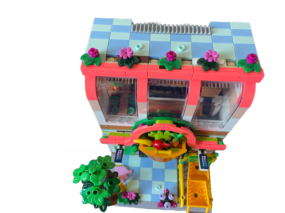 Lego Moc Organic Grocery Store 41729 Modular Alternate Build By Re
