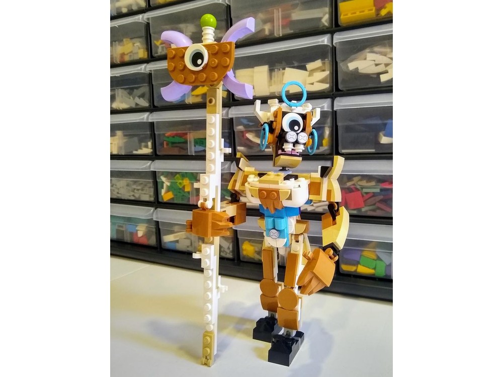 Lego Moc Cyclops Goddess By Adrianucho Rebrickable Build With Lego
