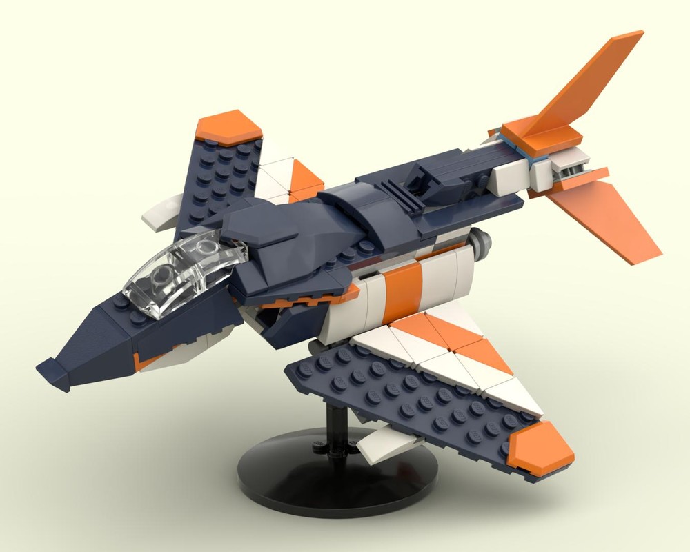 LEGO MOC-151742 F4 Phantom 31126 by Loopy 888 | Rebrickable - Build ...