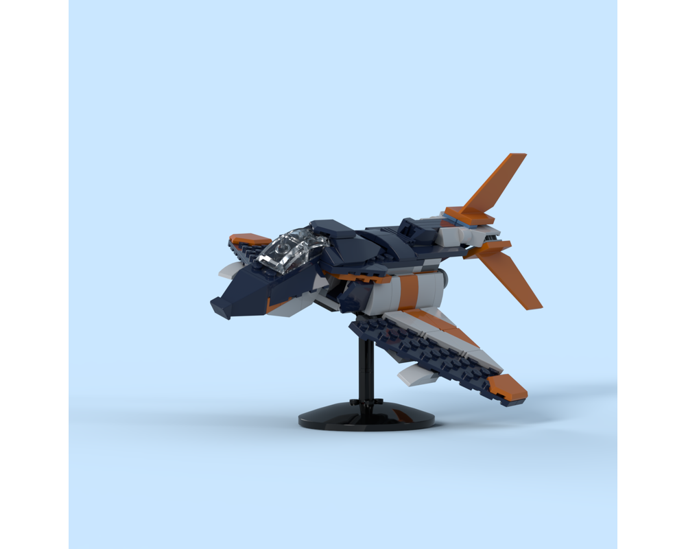 Lego Moc F4 Phantom 31126 By Loopy88 Rebrickable Build With Lego