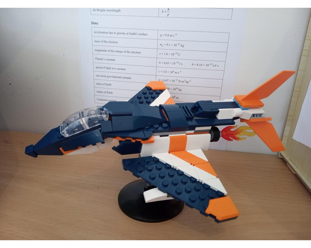 Lego Moc F4 Phantom 31126 By Loopy88 Rebrickable Build With Lego