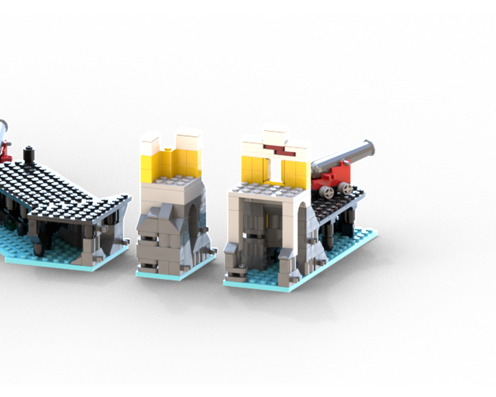 LEGO MOC Eldorado Fortress Expansion by irabricks | Rebrickable - Build ...