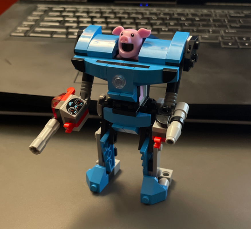 LEGO MOC Superbike Mech Suit by eric_nunya | Rebrickable - Build with LEGO