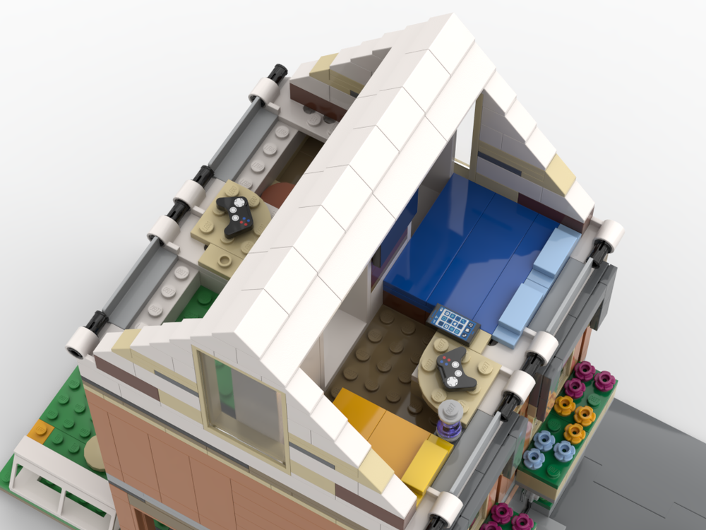 LEGO MOC Modular Family House - Modification of 2x Sets 60398 by Brick ...