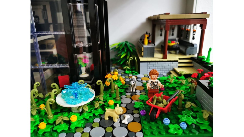 Lego Moc The Glass House Modular Building By Kilo Whiskey Rebrickable