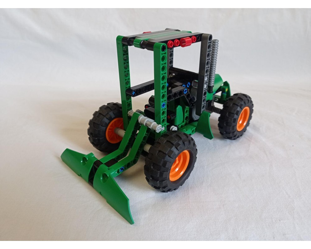 Lego Moc Snowplow 42149 Alternative By Erikgs Rebrickable Build