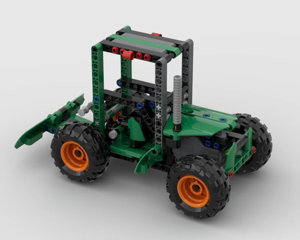 Lego Moc Snowplow 42149 Alternative By Erikgs Rebrickable Build