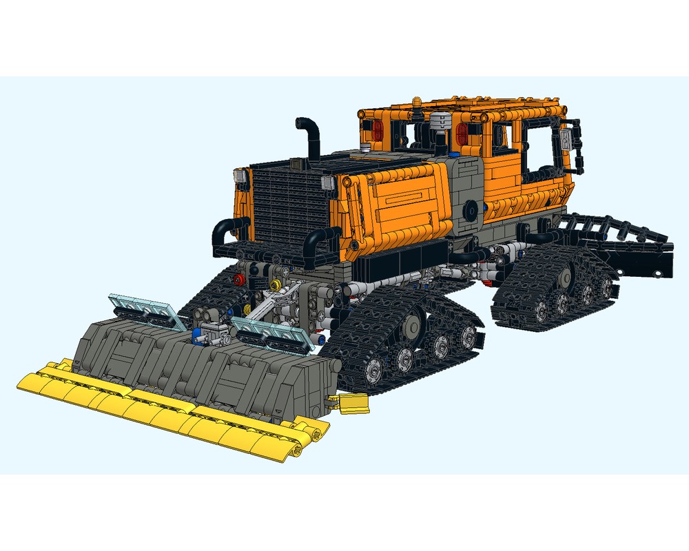 LEGO MOC Tucker Sno-Cat by paulvandebulk | Rebrickable - Build with LEGO