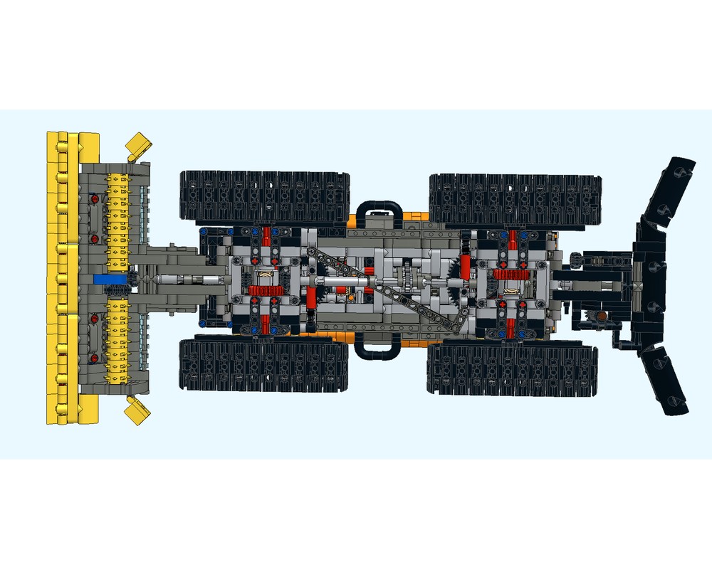 Lego Moc Tucker Sno Cat By Paulvandebulk Rebrickable Build With Lego