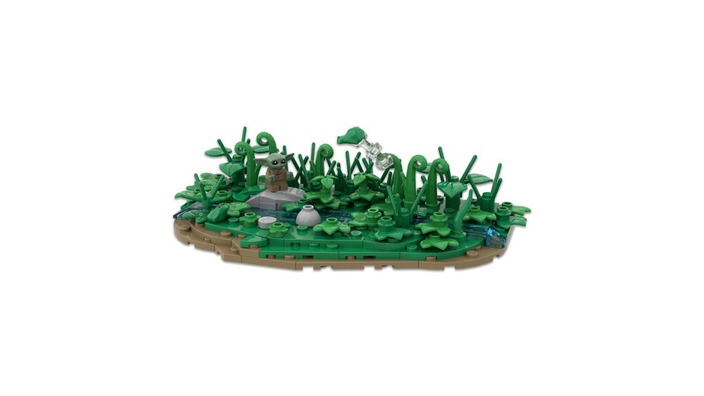 LEGO MOC The Mandalorian – Grogu / Baby Yoda wants to eat frogs by ...
