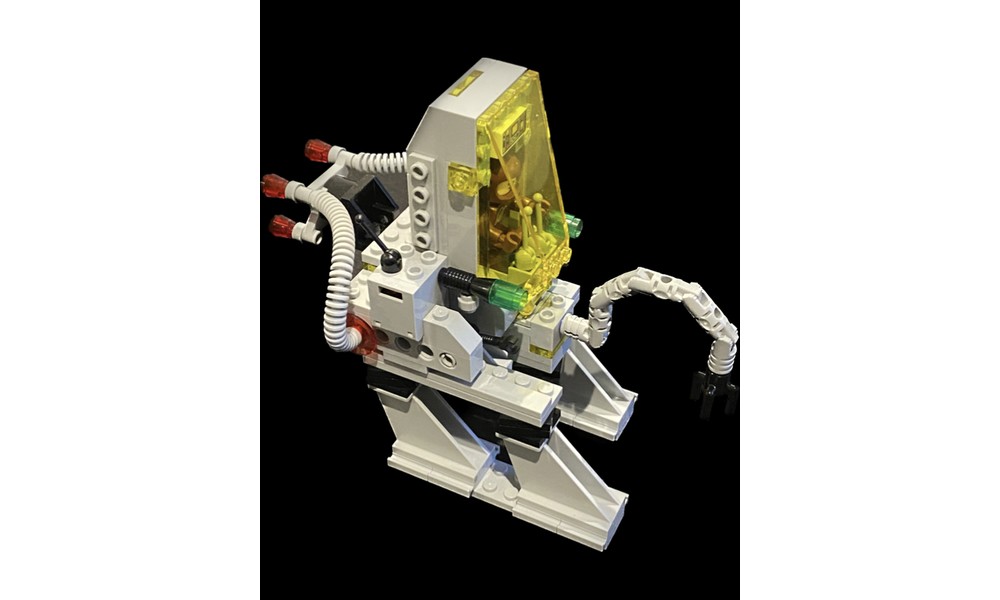 LEGO MOC Classic Space Reimagined: Walking Astro Grappler (6882) by ...