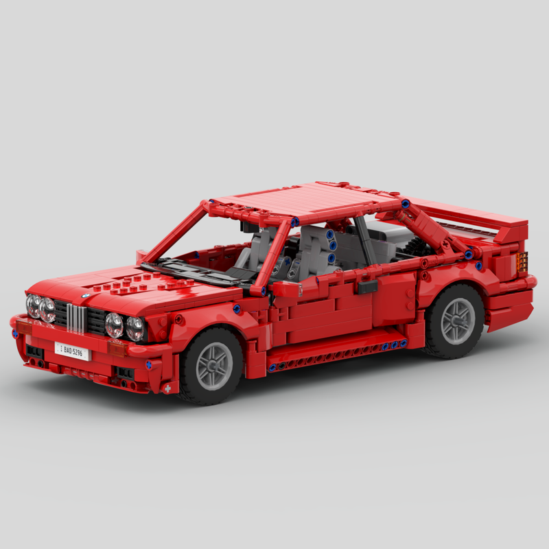 LEGO MOC BMW M3 E30 by Apachaihapachai | Rebrickable - Build with LEGO