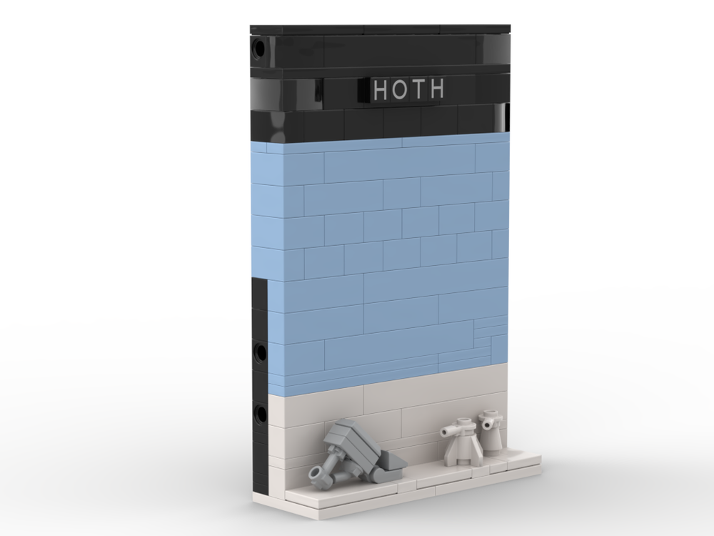 LEGO MOC Hoth - Star Wars Landscape by Viernes | Rebrickable - Build ...