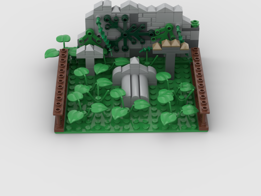 LEGO MOC small overgrown graveyard by Swarley | Rebrickable - Build ...