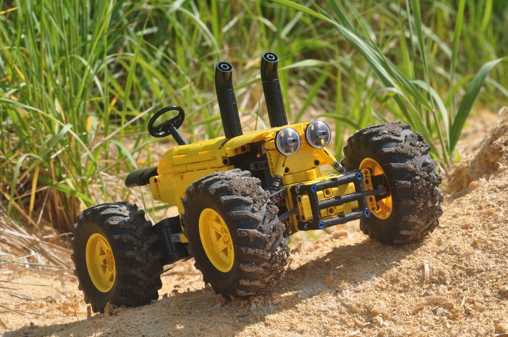 LEGO MOC RC tractor by kokodak | Rebrickable - Build with LEGO