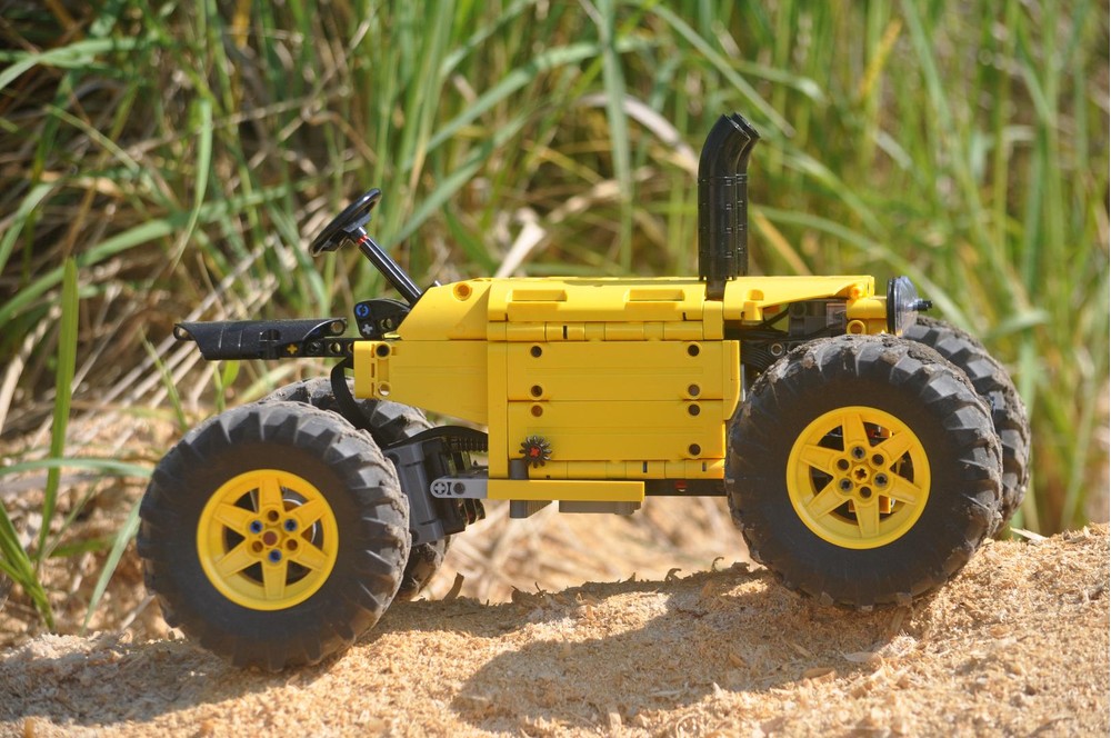 Lego Moc Rc Tractor By Kokodak Rebrickable Build With Lego