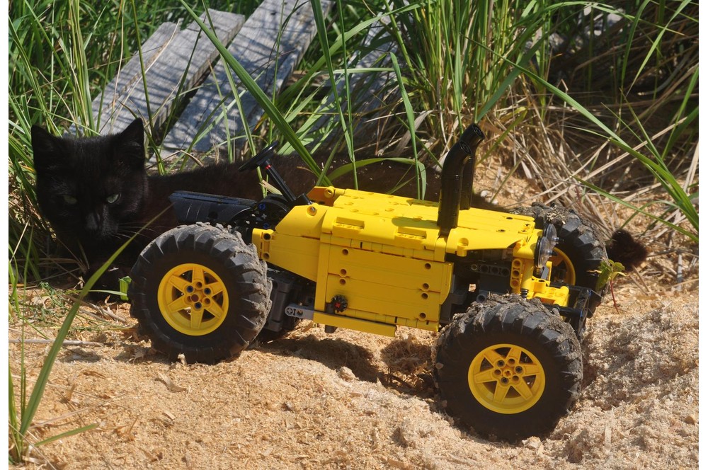 Lego Moc Rc Tractor By Kokodak Rebrickable Build With Lego