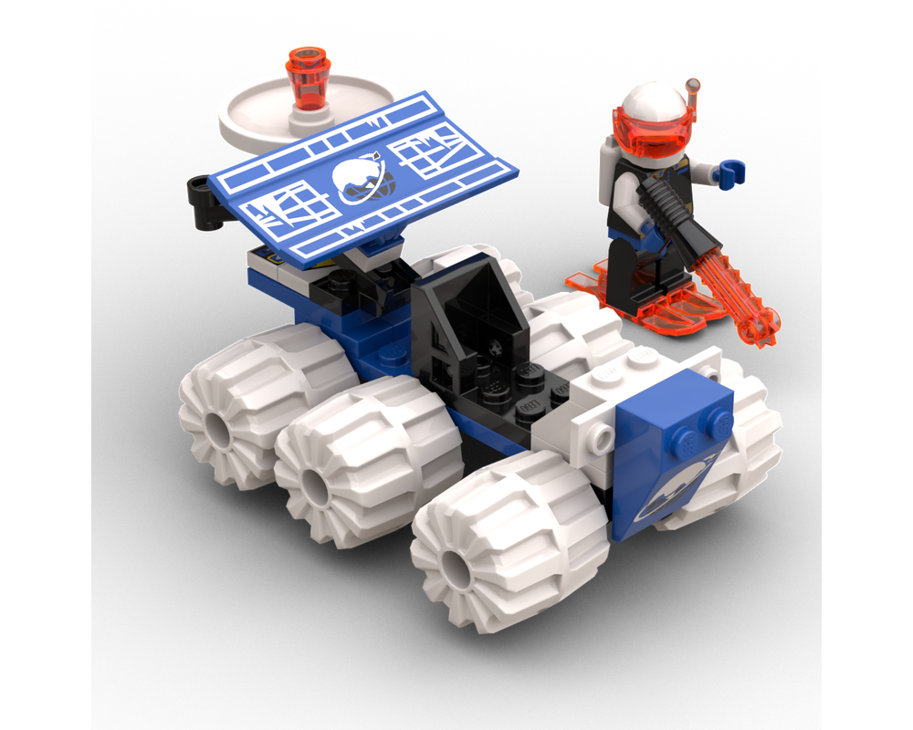 Lego Moc Moc 1704 Winter Rover By Kildet Rebrickable Build With Lego