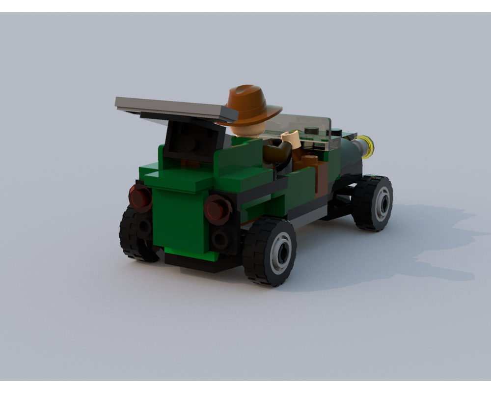 LEGO MOC 20004 - classic racecar by Abokado | Rebrickable - Build with LEGO