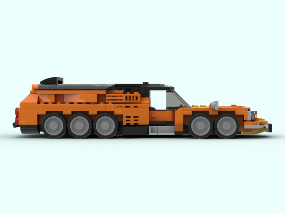 LEGO MOC-151811 1972 Citroen DS Michelin PTR - 8 stud scale by ...