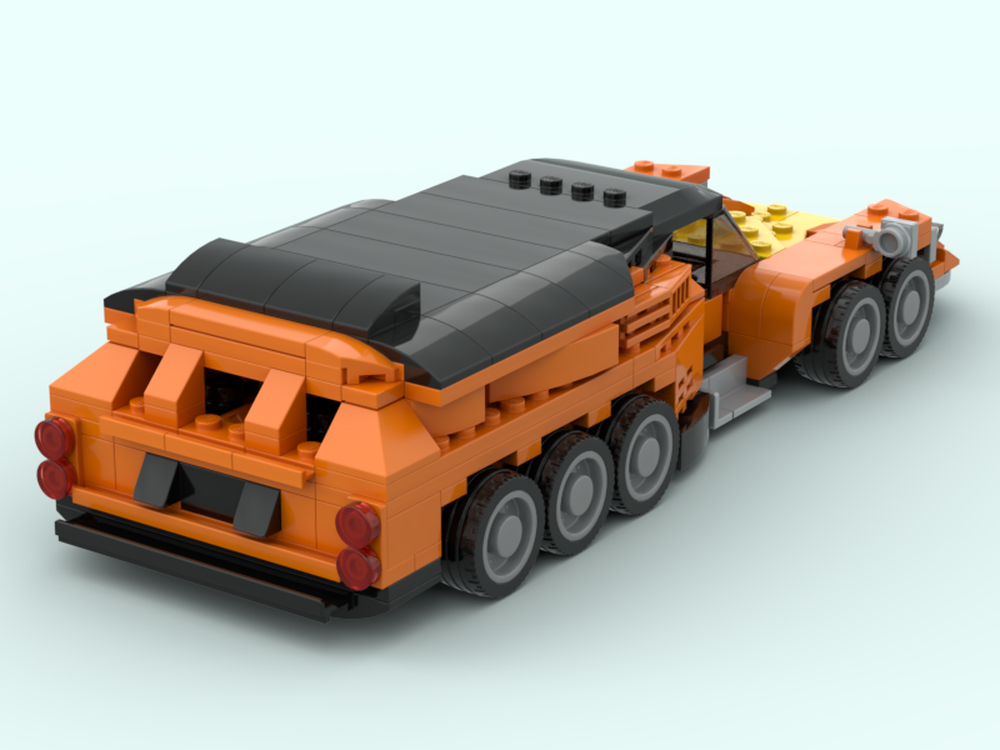 LEGO MOC-151811 1972 Citroen DS Michelin PTR - 8 stud scale by ...