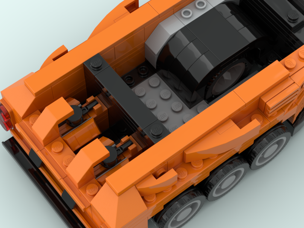 LEGO MOC-151811 1972 Citroen DS Michelin PTR - 8 stud scale by ...