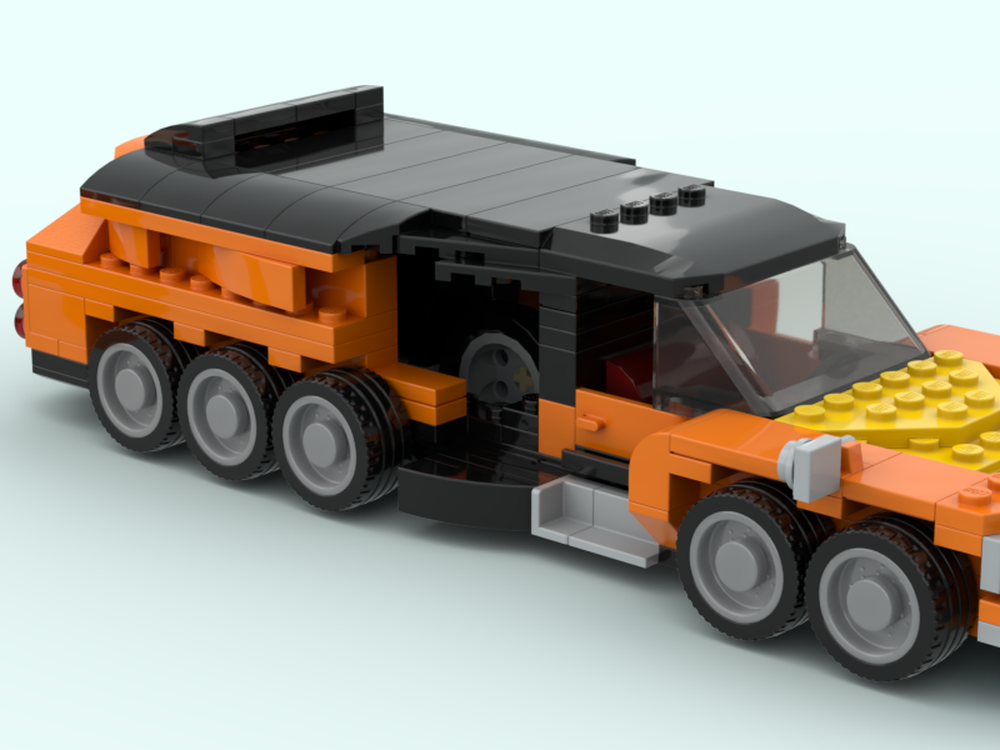 LEGO MOC-151811 1972 Citroen DS Michelin PTR - 8 stud scale by ...