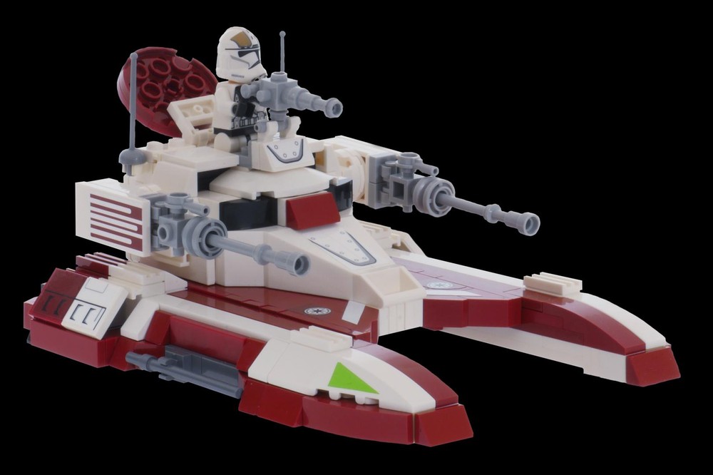 LEGO MOC Republic Fighter Tank by Brick.Ninja | Rebrickable - Build ...