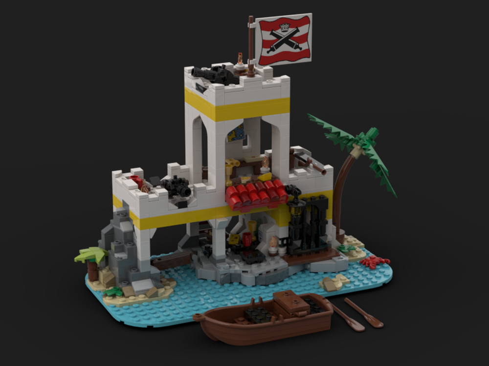 LEGO MOC Imperial Outpost REMAKE ( 2023, Pirates) by SolisStudios ...