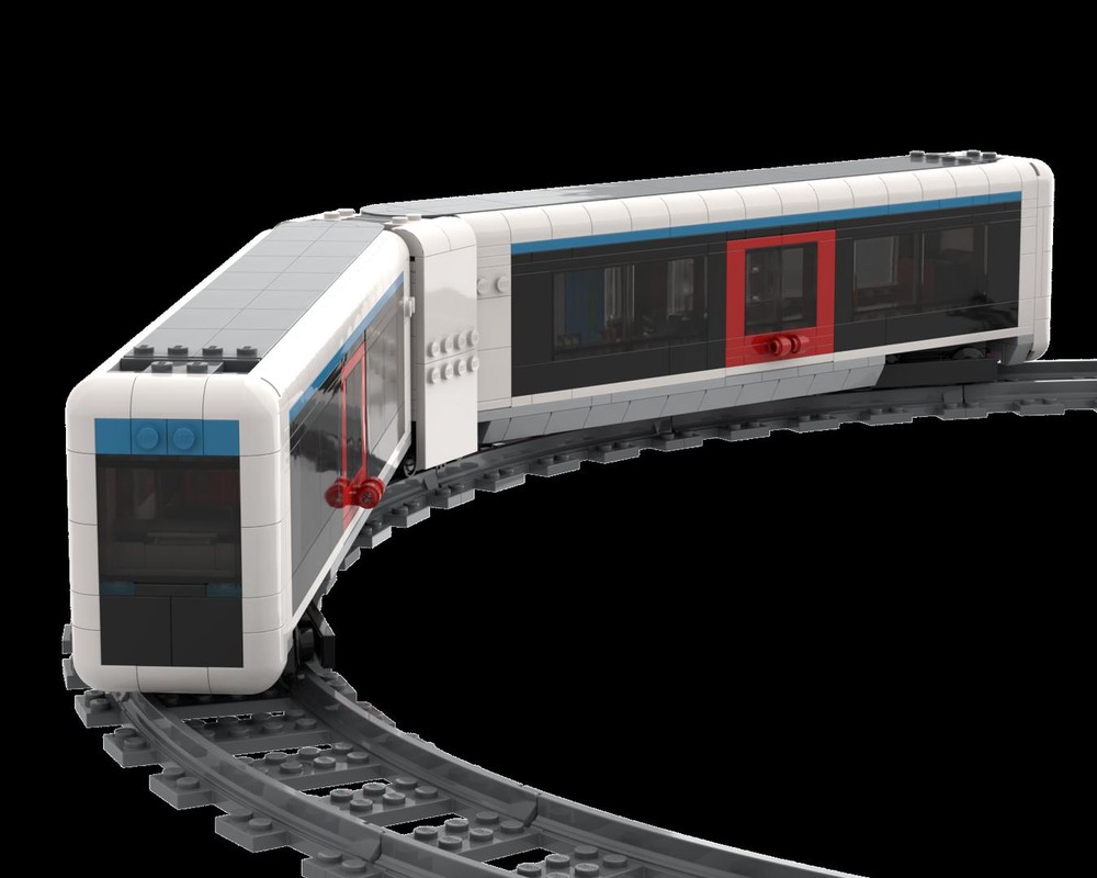 LEGO MOC Remote Controlled Metro / Subway (City Scale, with Circuit ...