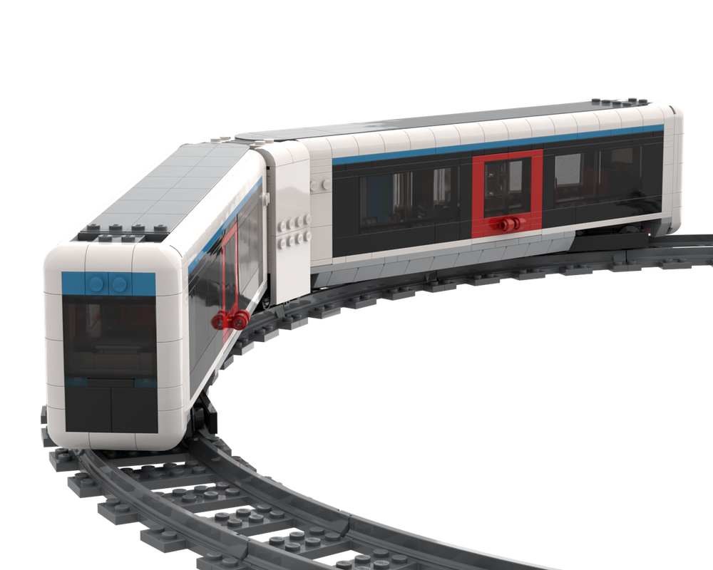 LEGO MOC Remote Controlled Metro / Subway (City Scale, with Circuit ...