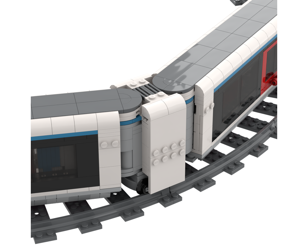 LEGO MOC Remote Controlled Metro / Subway (City Scale, with Circuit ...