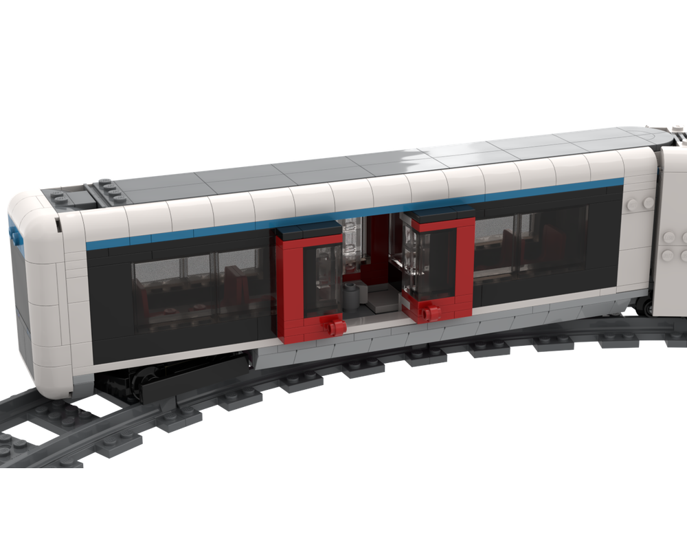 LEGO MOC Remote Controlled Metro / Subway (City Scale, with Circuit ...